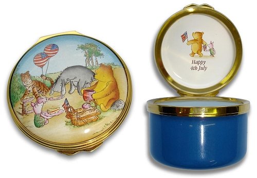 Halcyon Days Enamels Winnie the Pooh